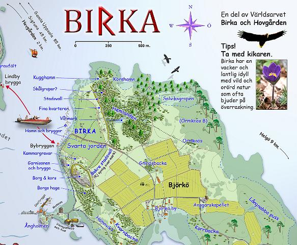 Vikingebopladsen Birka på Björkö